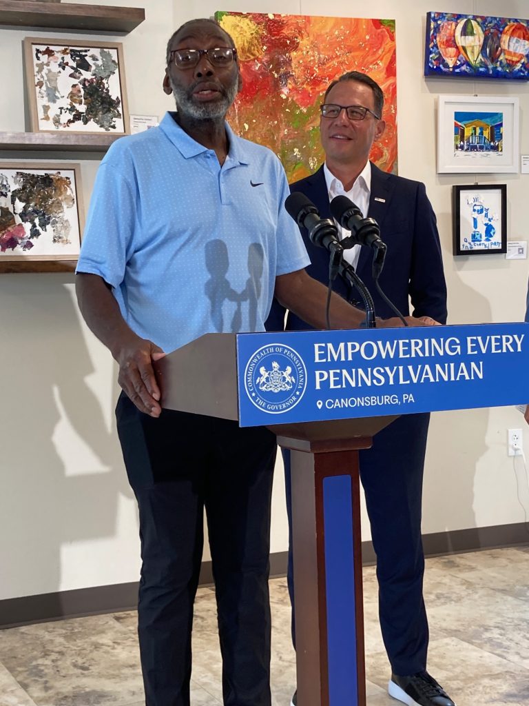 Shapiro visits Canonsburg’s ARC Human Services, talks up reduced ...